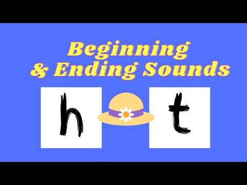 Beginning and Ending Sounds