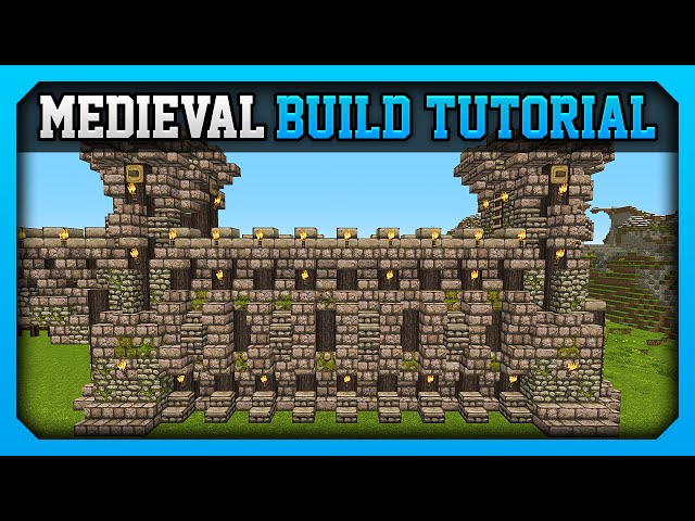 Medieval Castle Wall Minecraft Map