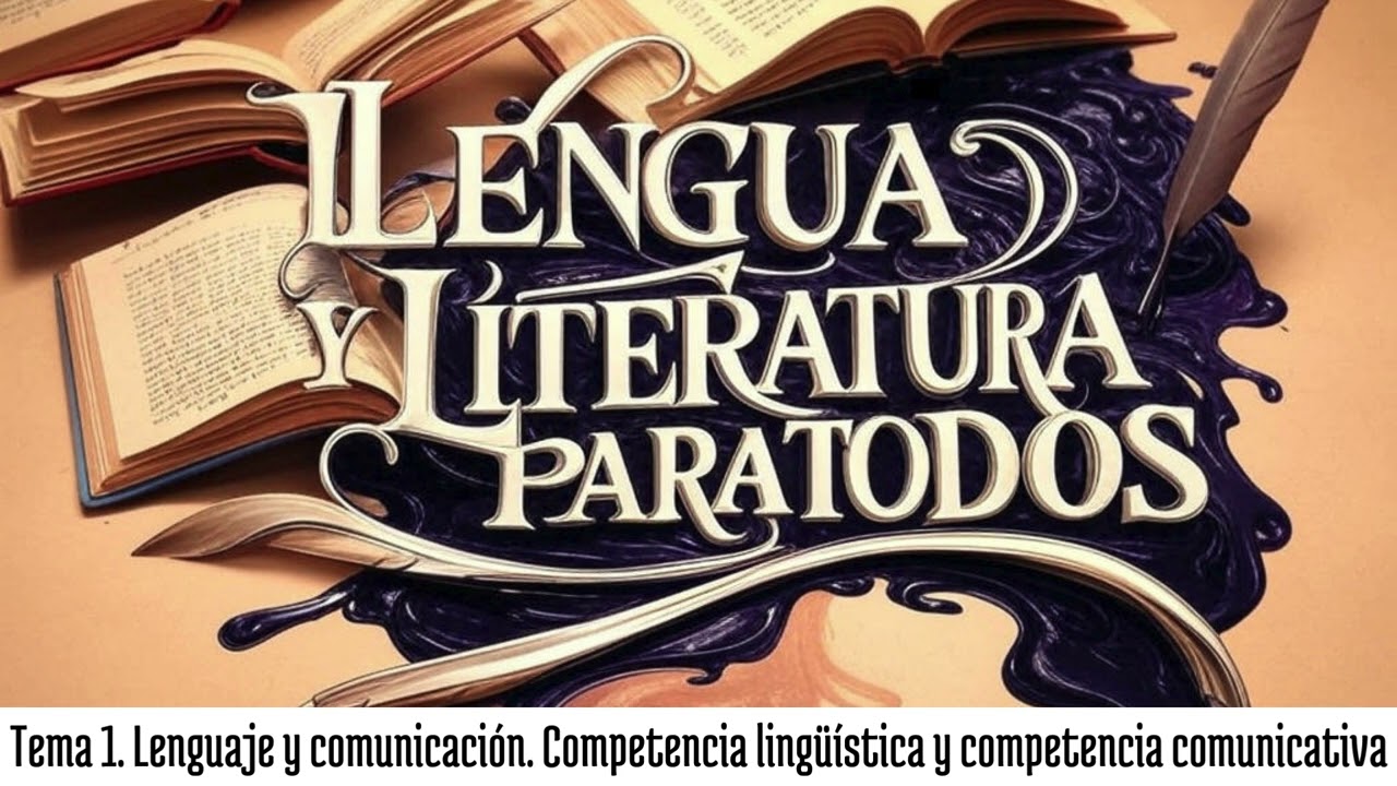 Tema 1 oposiciones Lengua Castellana y Literatura
