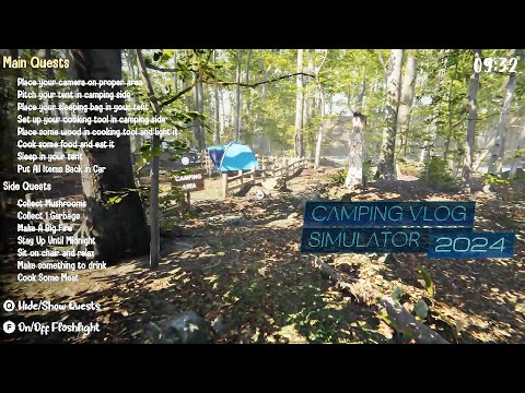 Steam Community :: Video :: Camping Vlog Simulator 2024 - Gameplay ...
