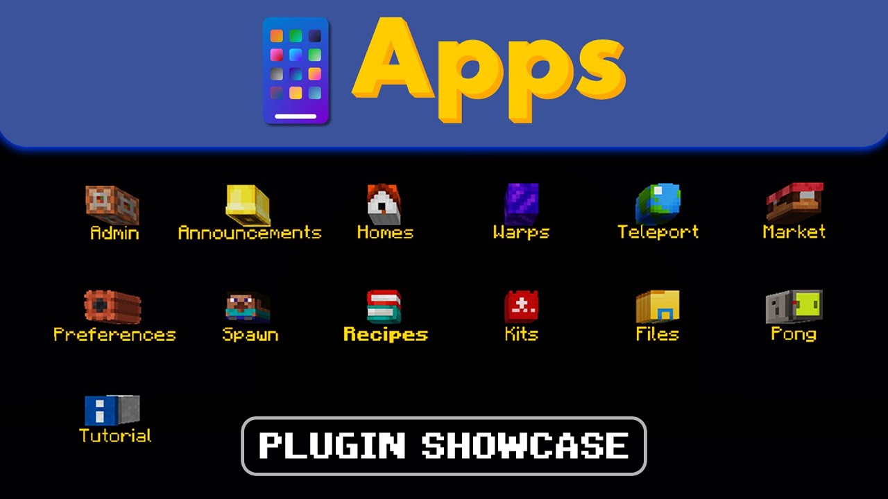 This Plugin Adds Useful Apps to a Minecraft Server