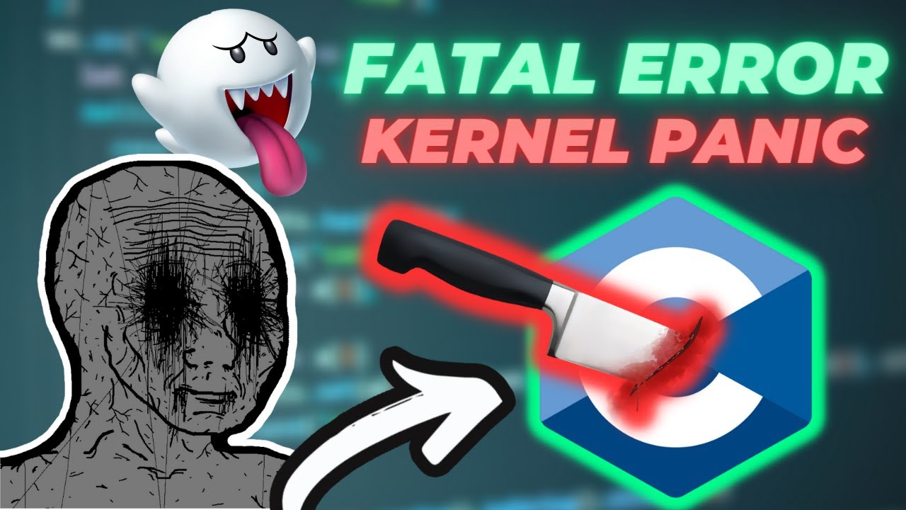 coding in C until I commit an atrocity