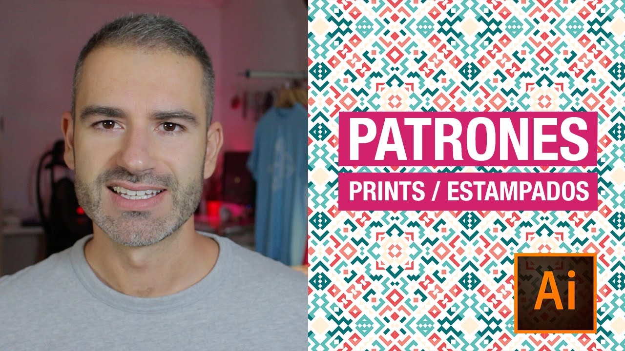 Diseño de patrones, prints o estampados en Illustrator / Marco Creativo