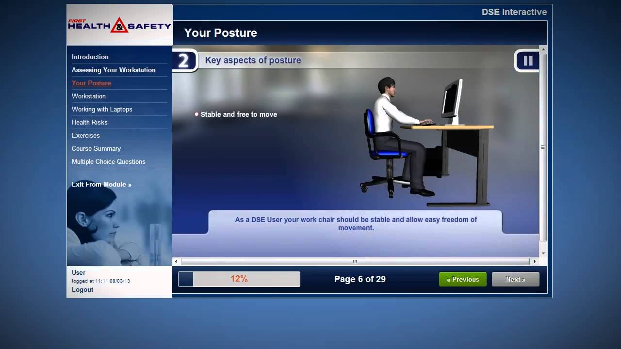 Online Display Screen Equipment Training
