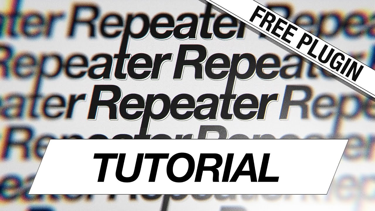 Repeater for After Effects Tutorial