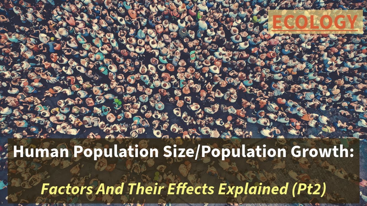 Human Population Size/ Population Growth: Factors That Determine Them And Their Effects