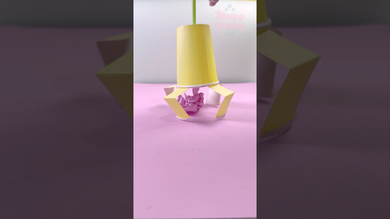 How to make mini Claw Machine #diyprojects #diypapercraft