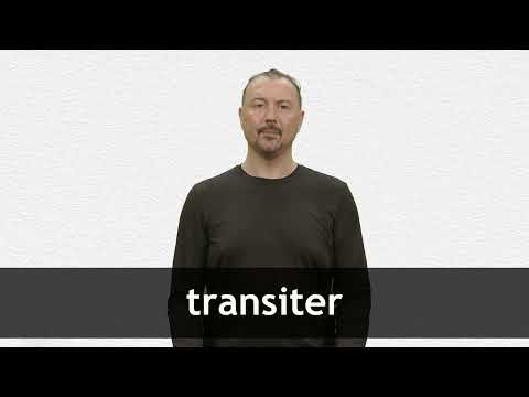 English Translation of “TRANSITER” | Collins French-English Dictionary