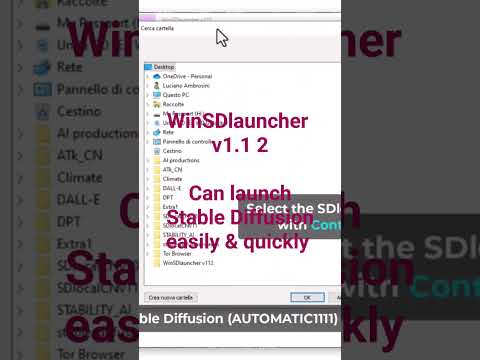 WinSDlauncher v1.1.2 - can launch easily&quickly Stable Diffusion WebUI locally #dev #ai