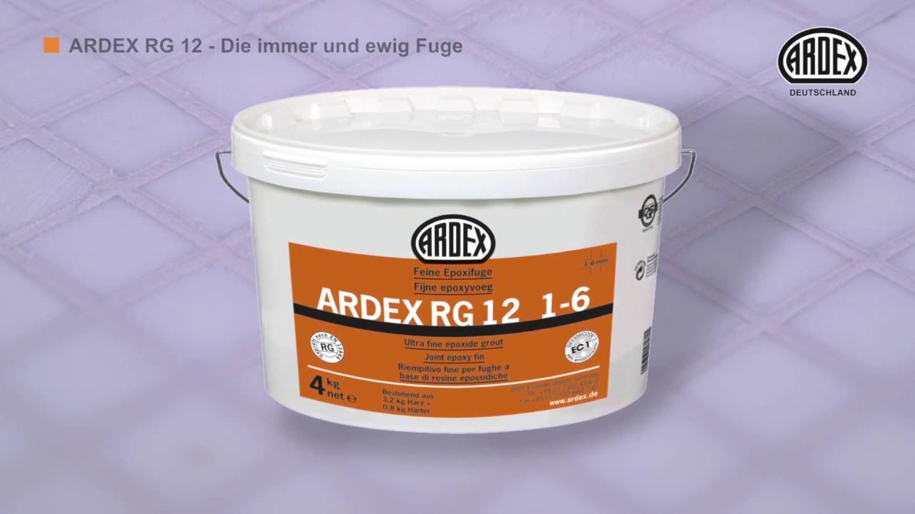 ARDEX: Voegmortels - ARDEX RG 12 1-6