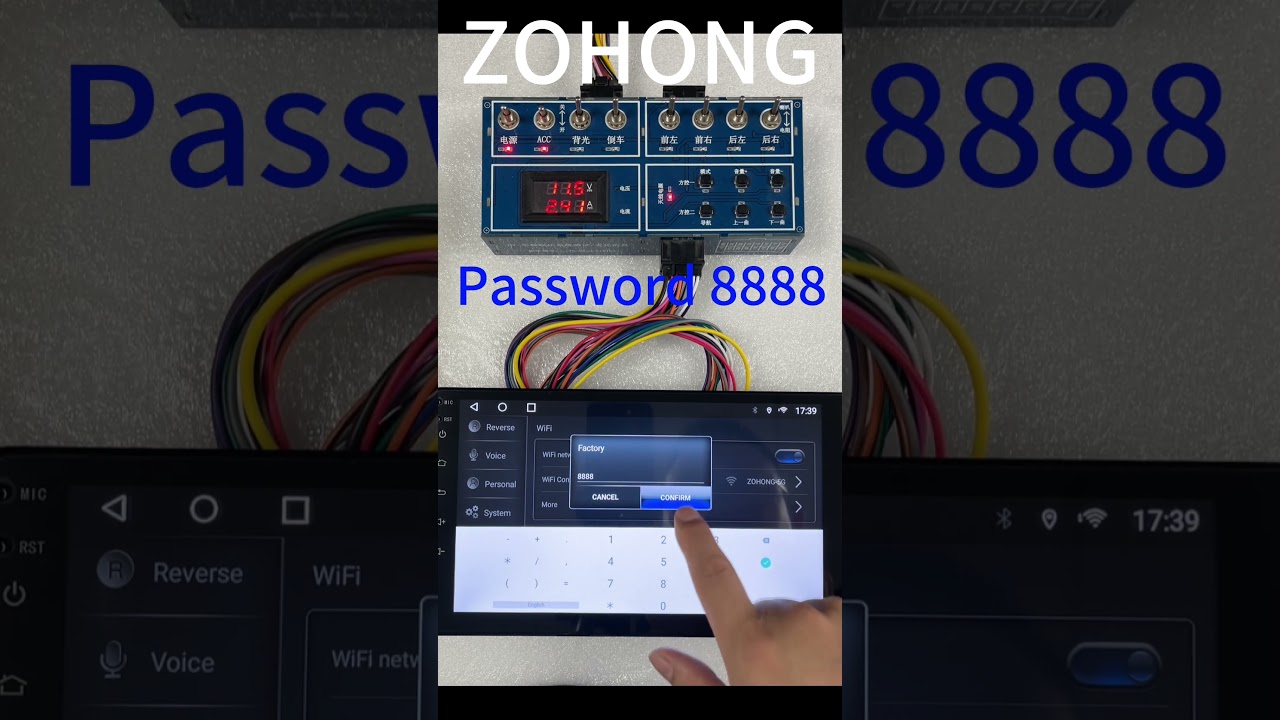 TS10S 7862S TS18 8581 Android Auto Multimedia Car Radio Stereo Head Unit Right Hand Driving RHD Set