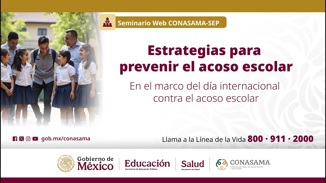 Estrategias para prevenir el acoso escolar.