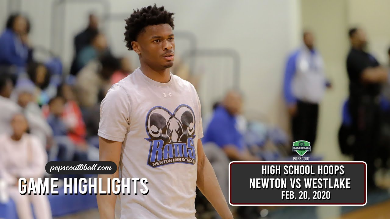 CALEB BYRD drops 35!  Dunks over defender to put the icing on the cake. Newton advances to Elite 8.