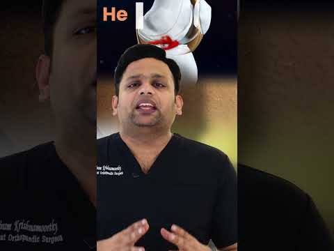 Explains Water in the Knee Dr Shriram krishnamoorthy | Tamil Short 1