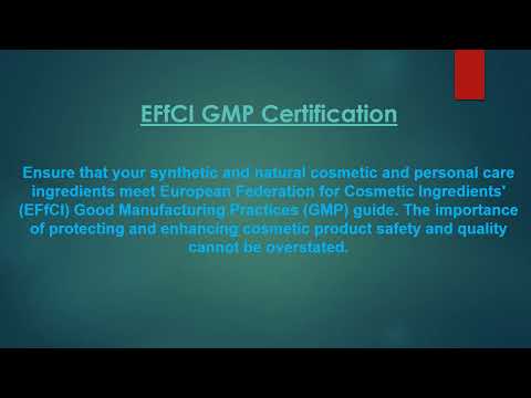 GMP Certification Services, GMP Certification in India