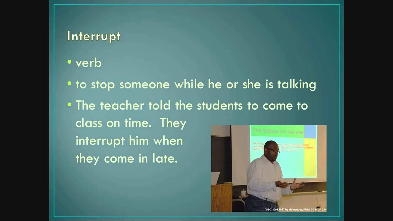 Interpersonal Communication Survey Vocabulary