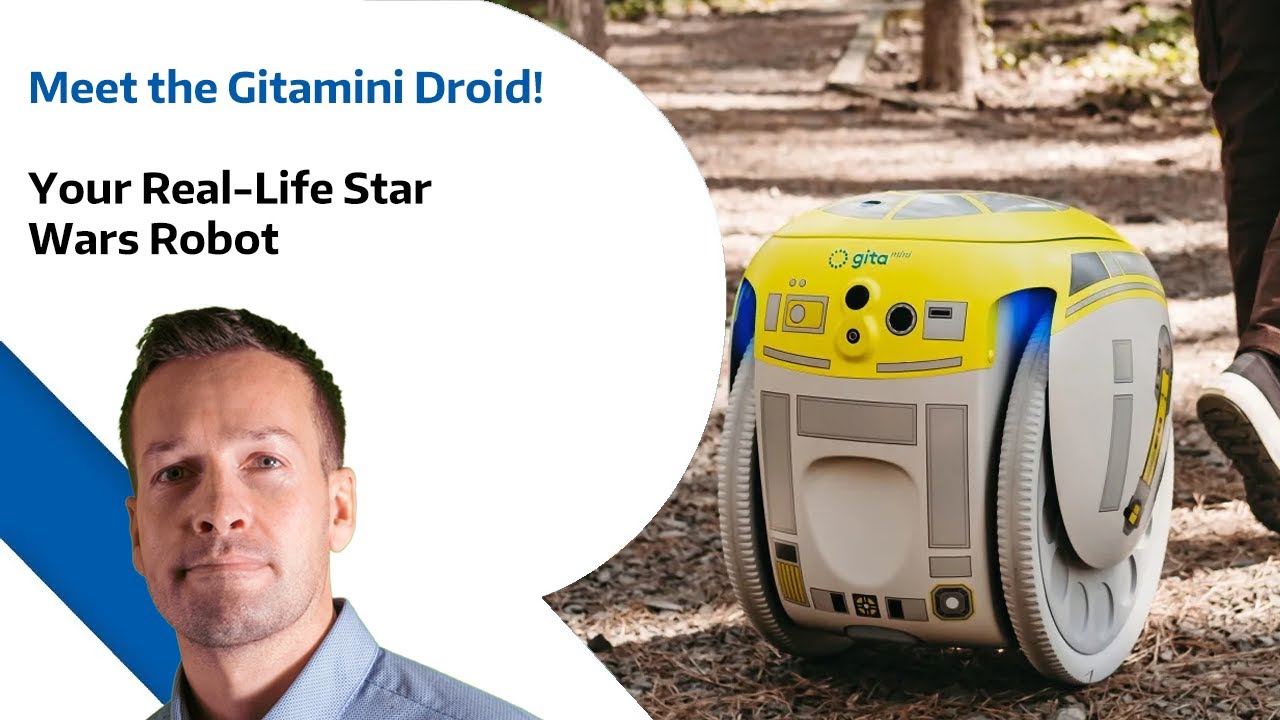 Meet the Gitamini Droid  - Your Real-Life Star Wars Robot
