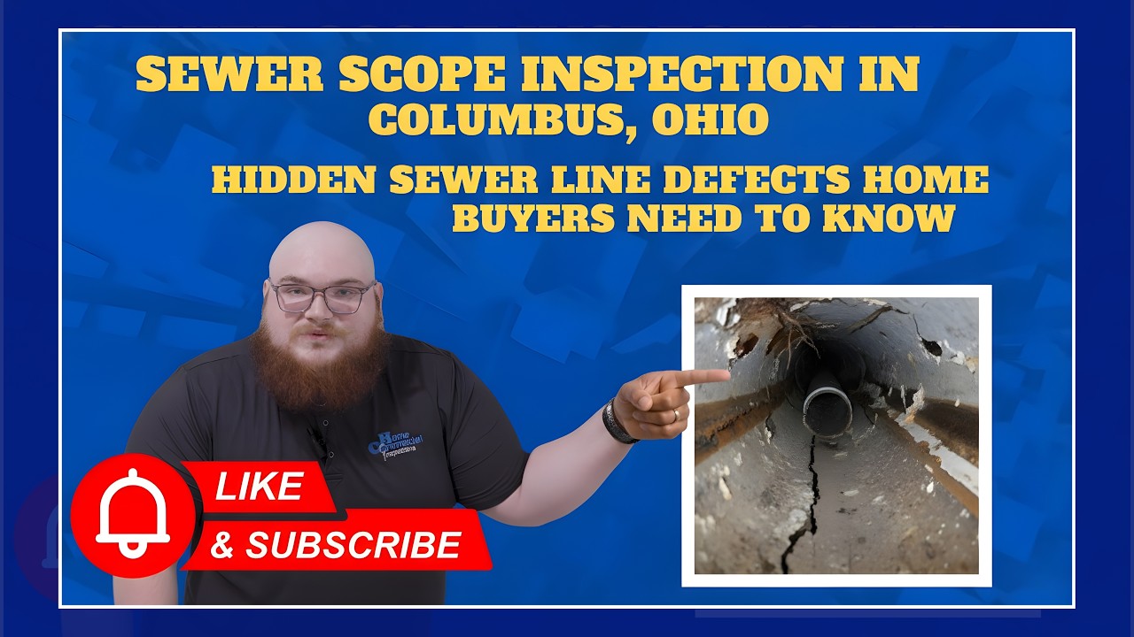 Sewer Scope Inspection in Columbus, Ohio | Hidden Sewer Line Defects Home Buyers Need to Know