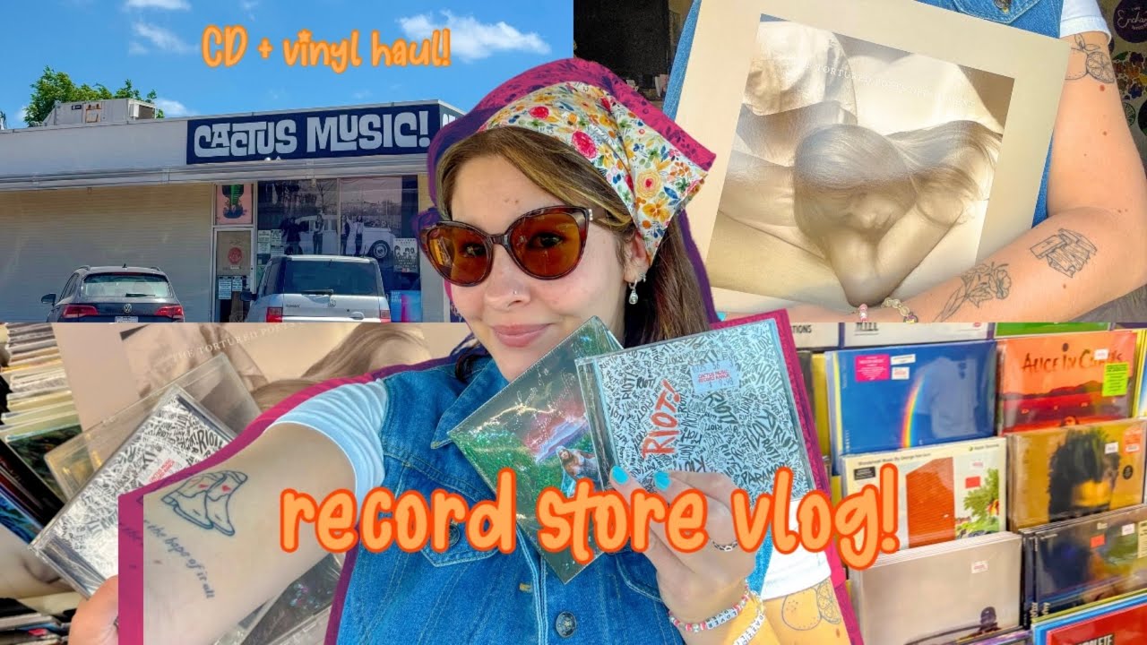 let's go record shopping! | CD + vinyl record haul