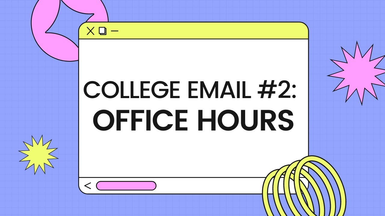 Office Hours: The Secret to College Success