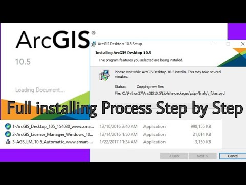 ArcGIS 10.5 Complete Software installation