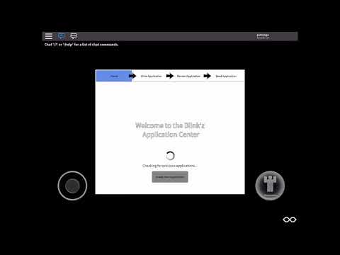 Blink’z Official Tutorial for Application Center