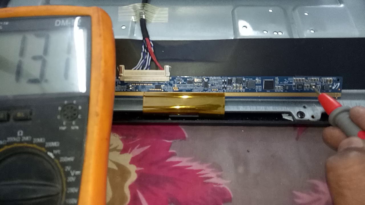 #8.Panel basic voltage. ( display repair. Cheked basic.v oltage.detail)