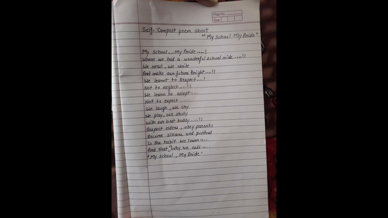 Puisi ciptaan sendiri dengan tema 