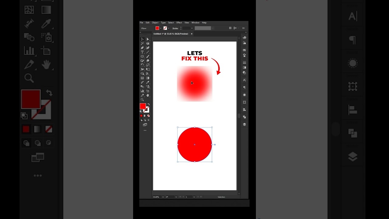 Fix Blur Issue in Illustrator in Seconds! #AdobeIllustrator #DesignTips #illustrator