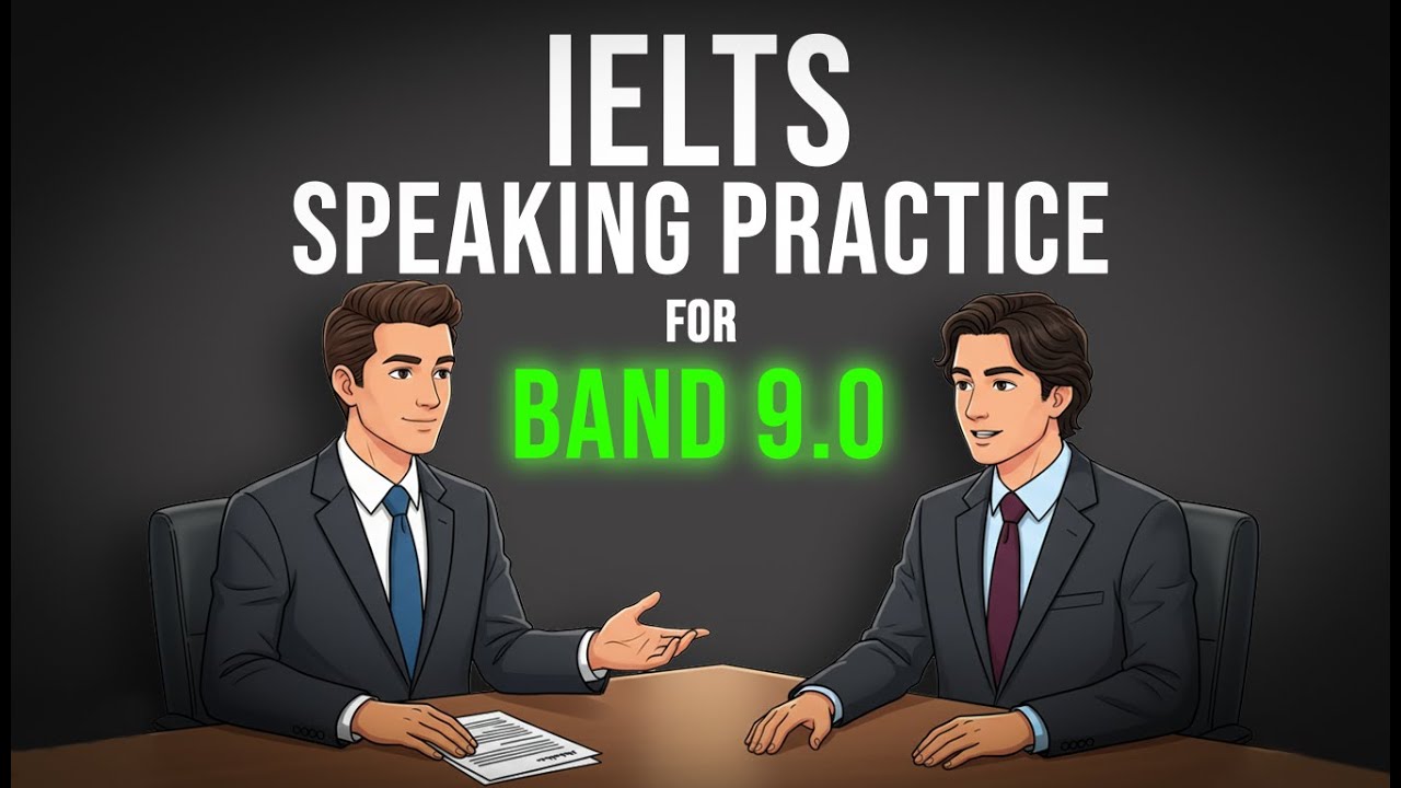 IELTS Speaking Practice — Topic: Accommodation | Band 9.0 Sample Answers | daily english lessons