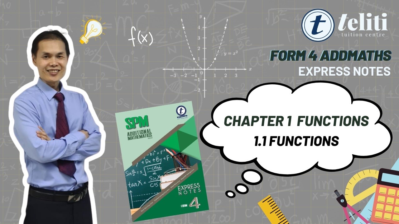 Form 4 Add Maths Express Notes Chapter 1.1 - Function