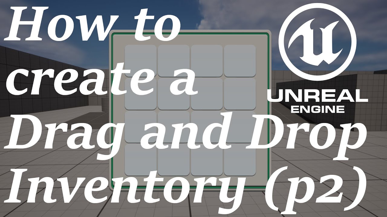 UE5 Tutorial - Drag and Drop Inventory (Part 2)