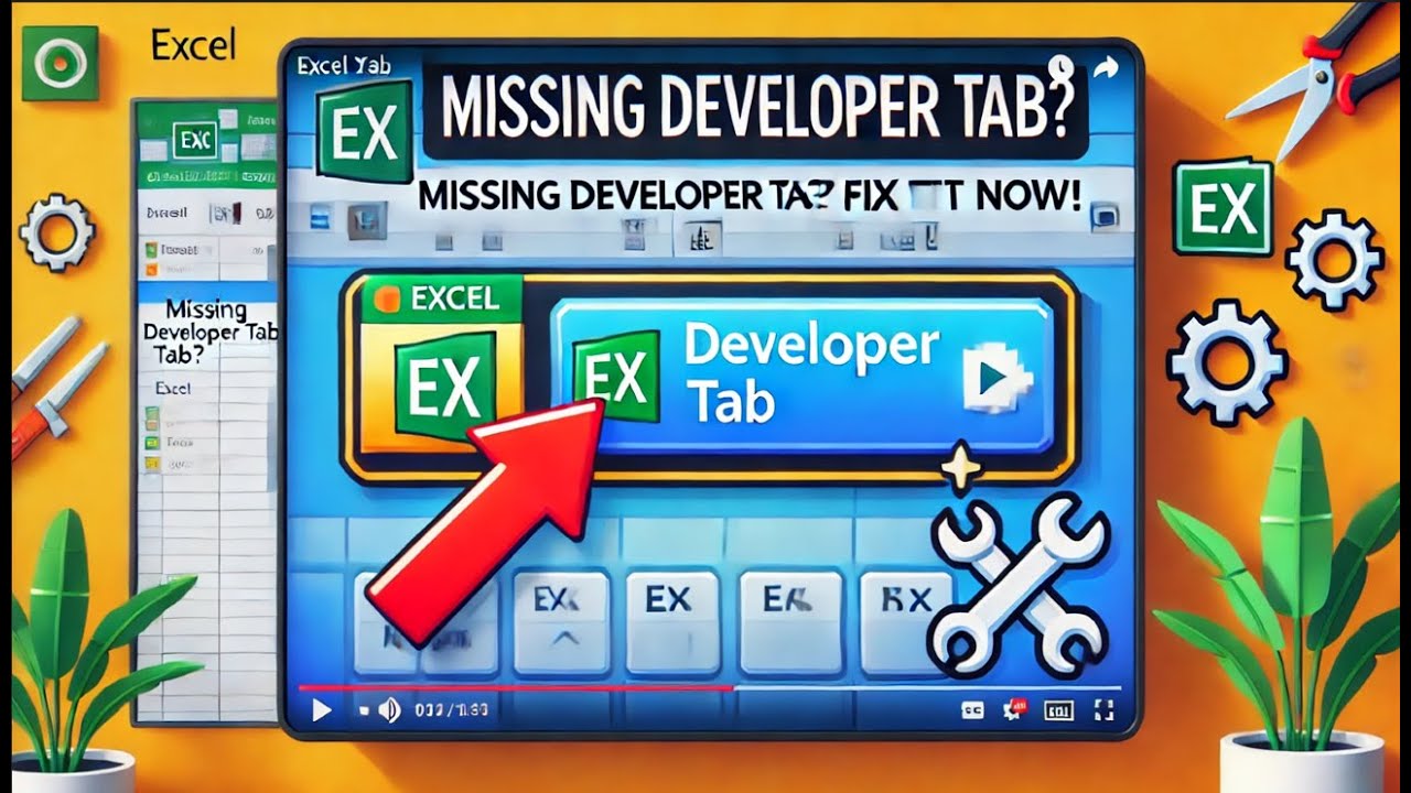 Missing Developer Tab in Excel? Here’s the Fix!