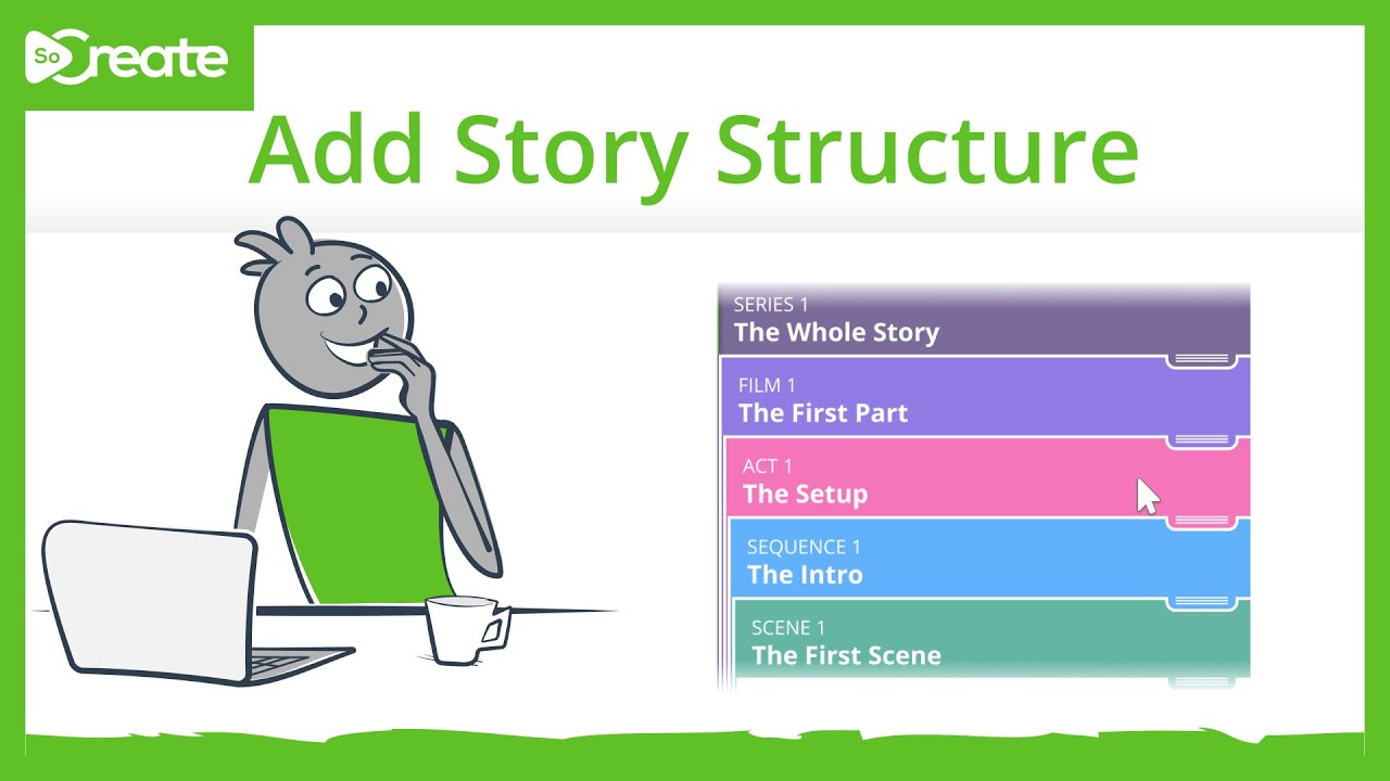 SoCreate - How to Add Story Structure in SoCreate Screenwriting Software