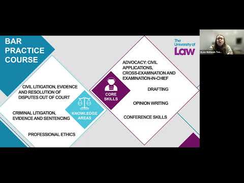 The University of Law Webinar Series - Becoming a Barrister