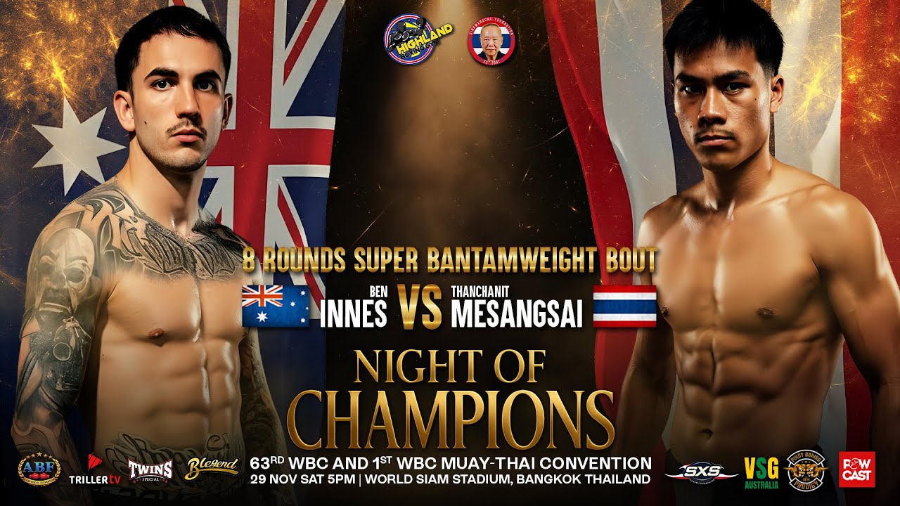 Ben Innes 🇦🇺 vs Thanchanit Mesangsai 🇹🇭 | Nov 29, 2025