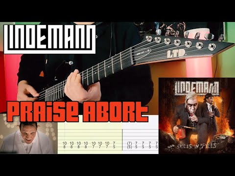 Lindemann - Praise Abort |Guitar Cover| |Tab|