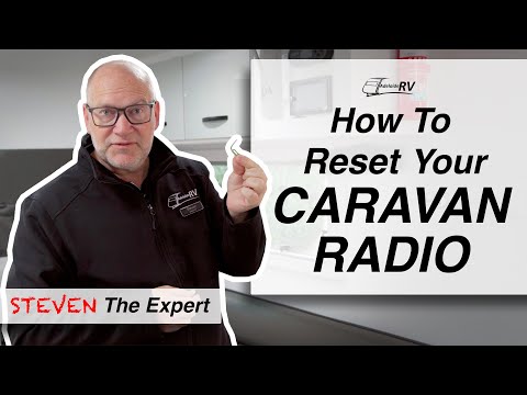 Resetting your CARAVAN RADIO - Do this if it's not working