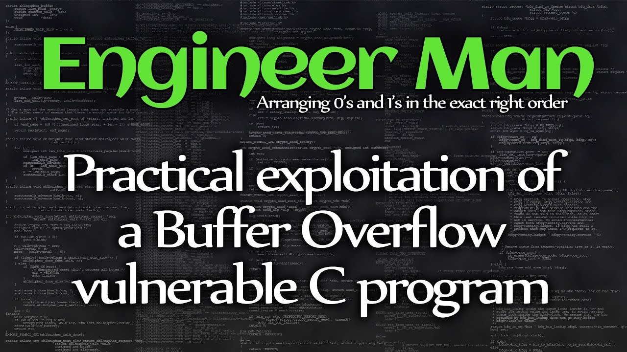 Practical exploitation of a Buffer Overflow vulnerable C program