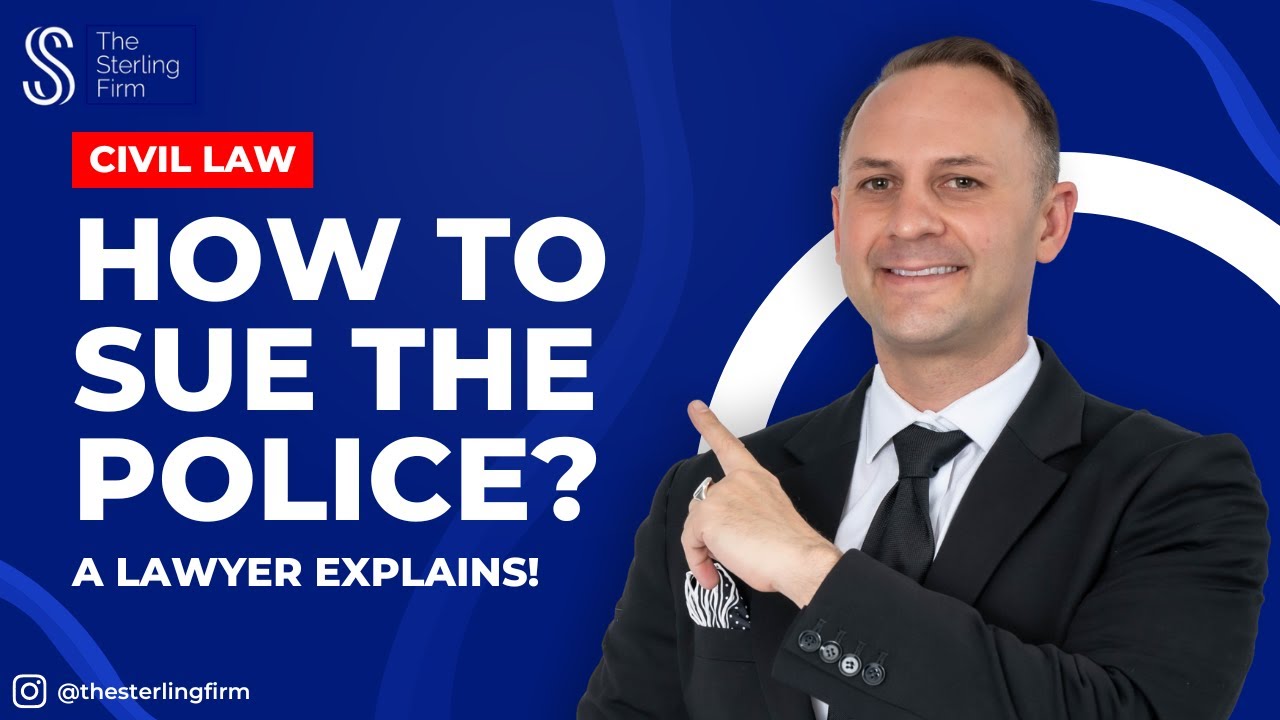 How To Sue The Police? #policemisconduct #civilrights