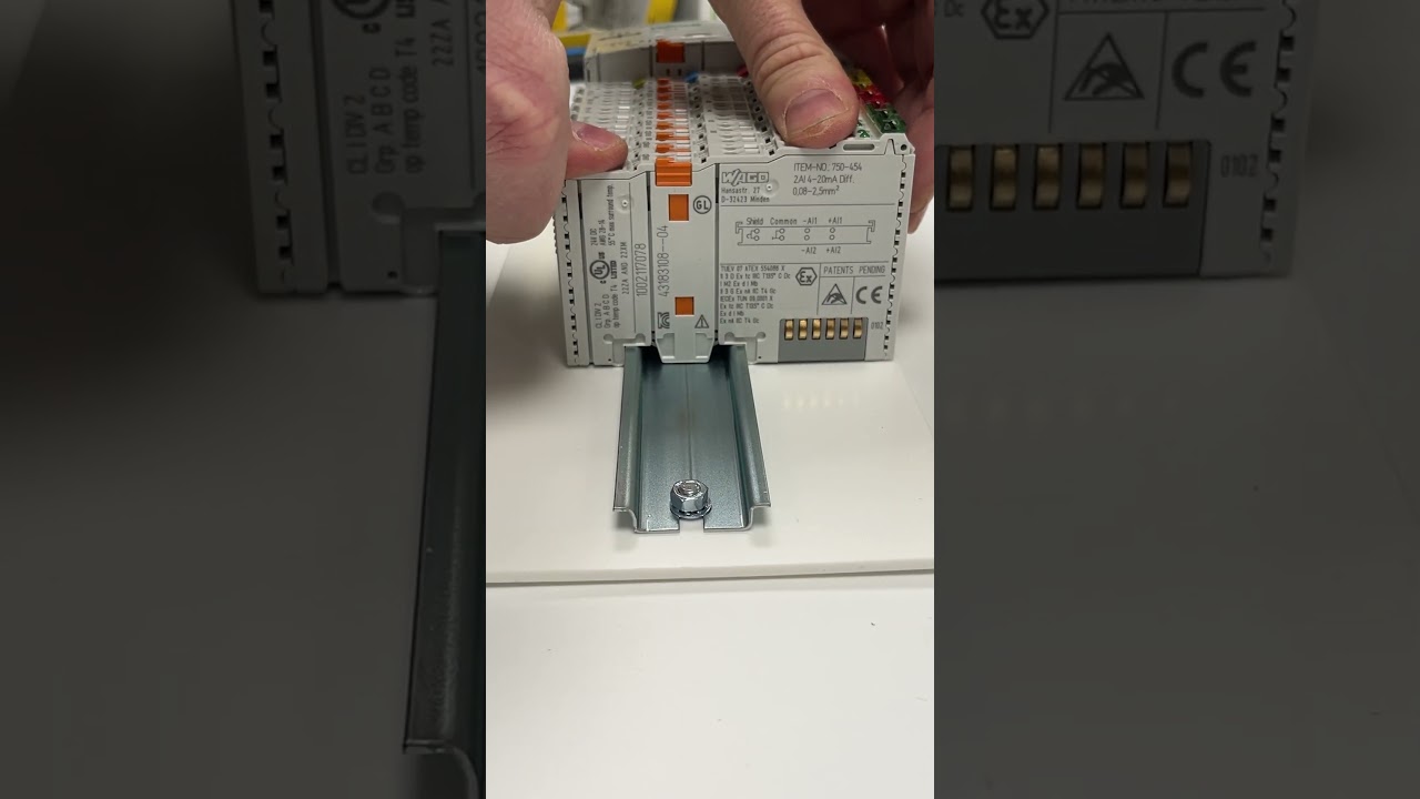 Système d'Entrée/Sortie WAGO 750/753 PROFIBUS
