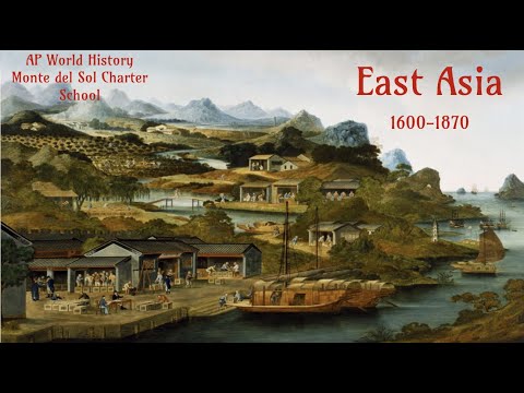 East Asia 1600-1870 CE