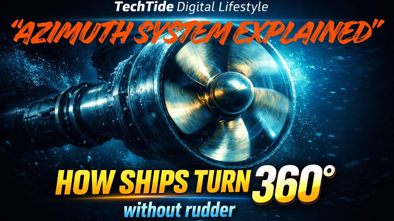 Azimuth Steering System Explained | Bridge Control, Joystick Operation & 360 degree thruster