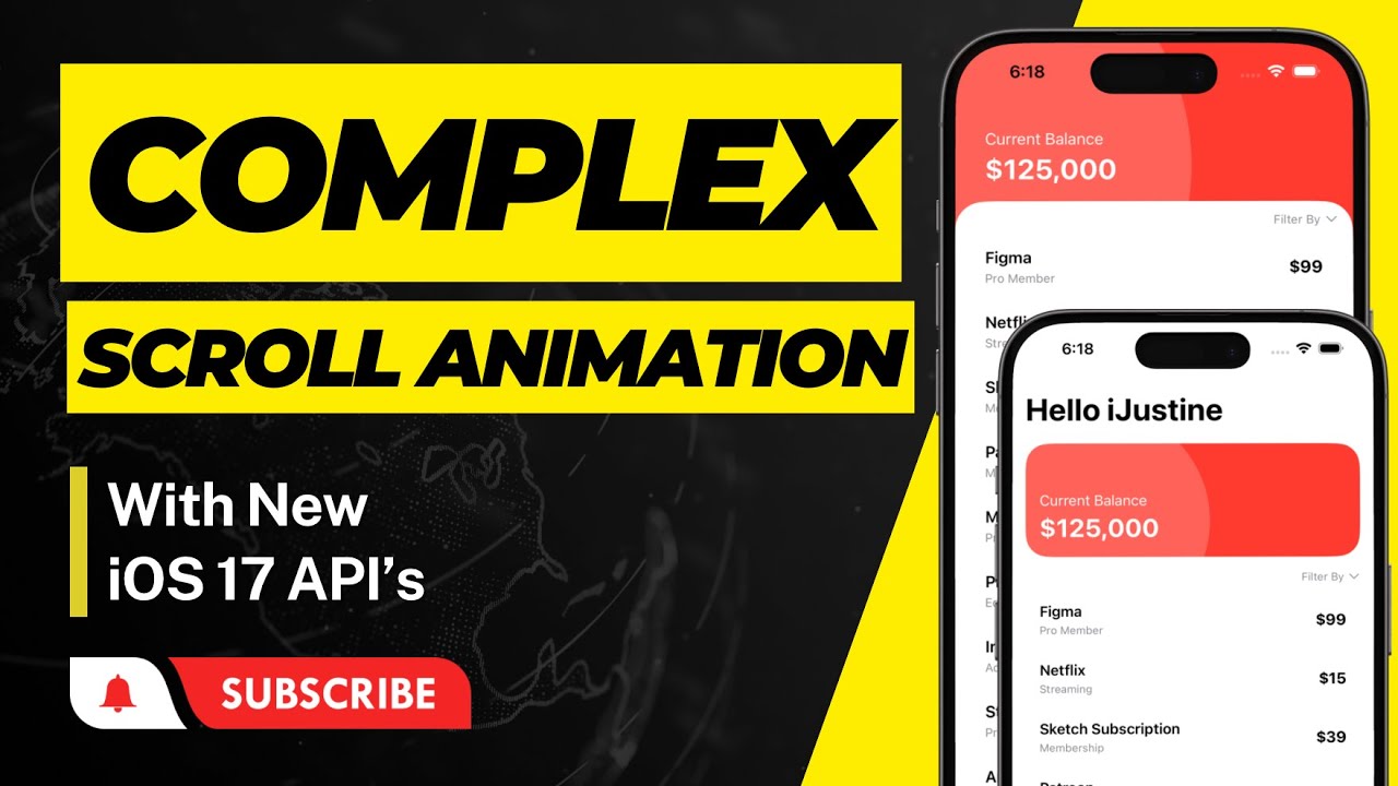 Building Complex Scroll Animations With New iOS 17 API's - Xcode 15