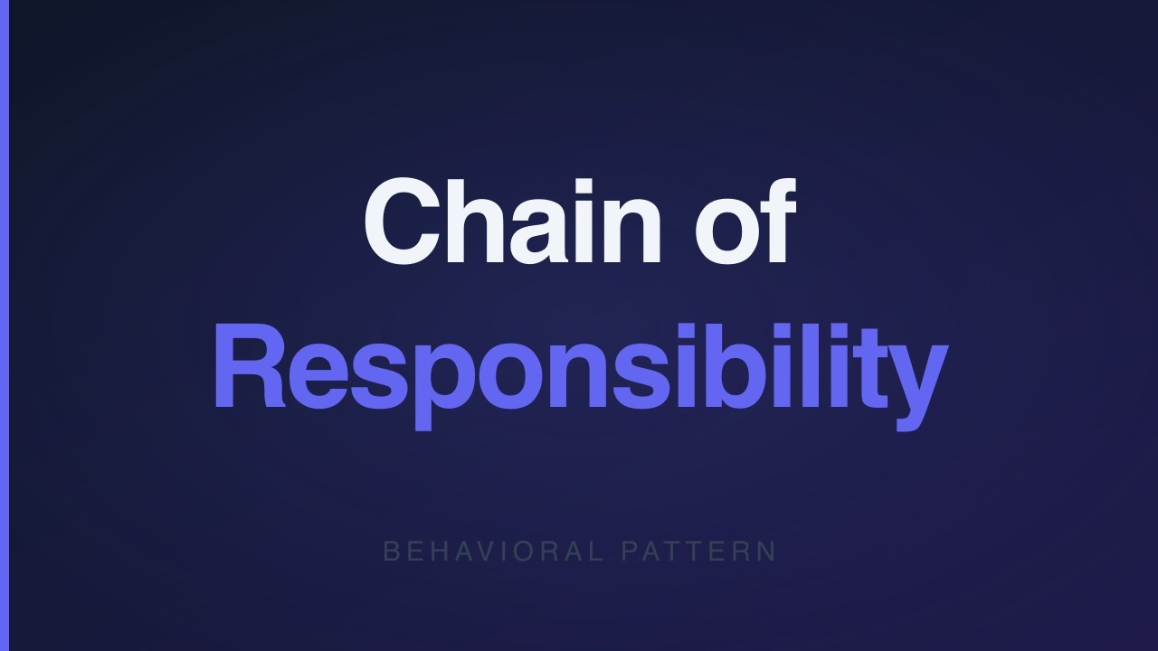 Typescript Design Patterns - Chain Of Responsibility Pattern