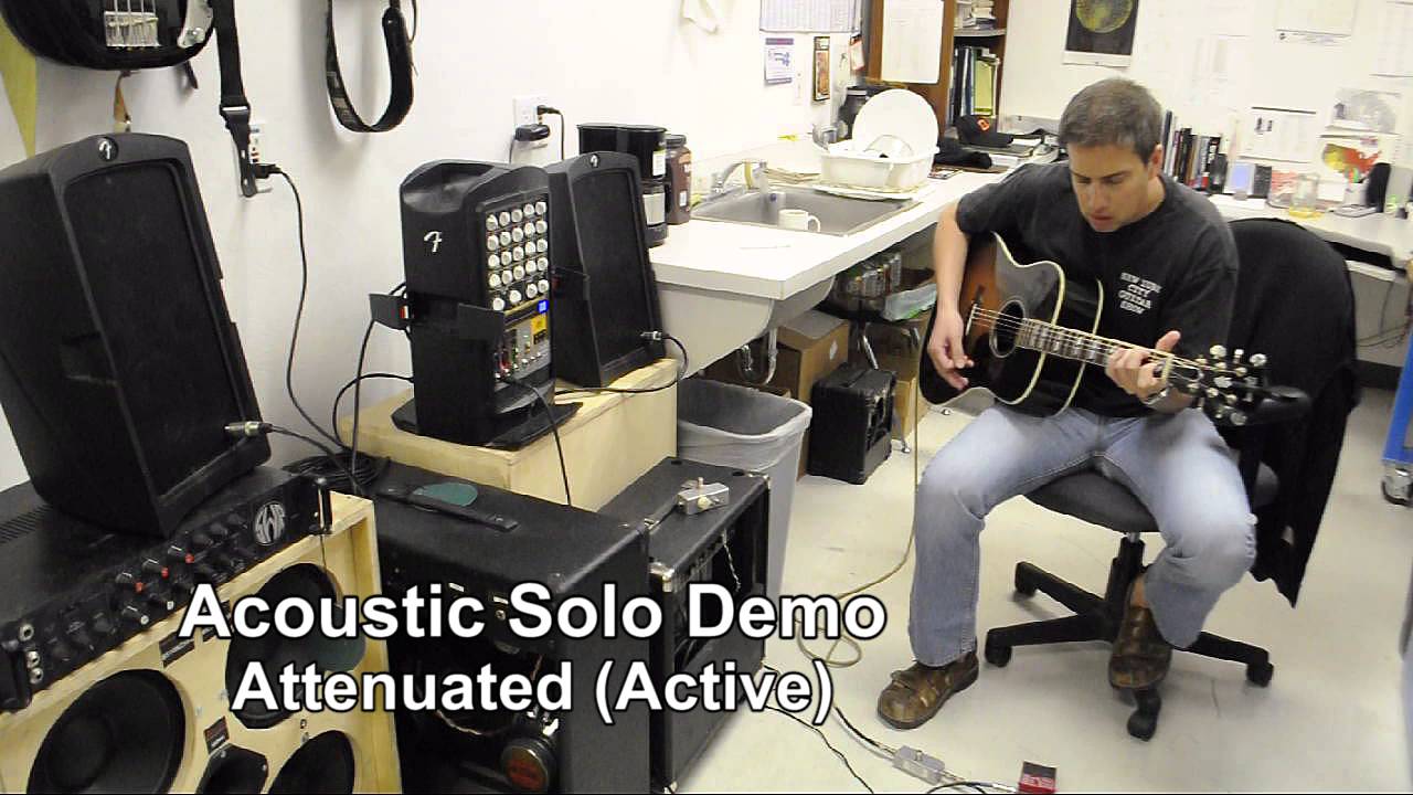 Step Ladder Passive Input Attenuator Demo!