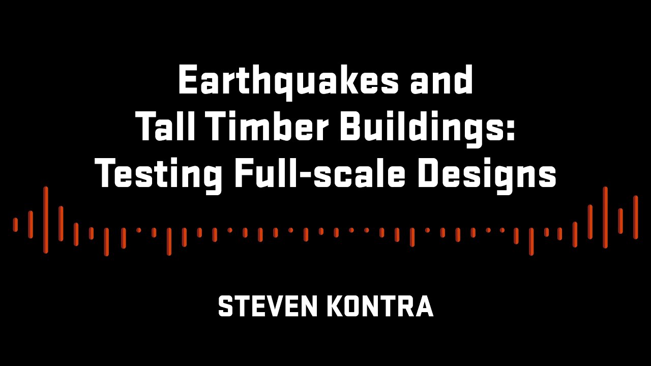 Structural engineering research by graduate student Steven Kontra
