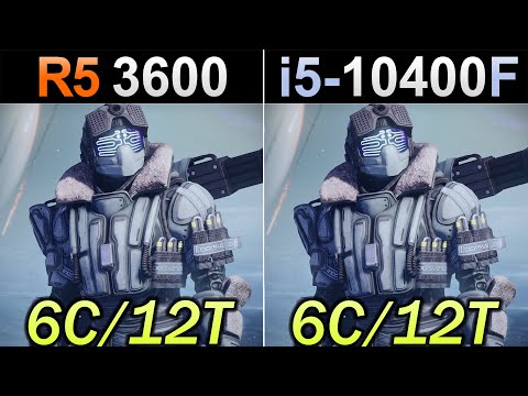 Ryzen 5 3600 Vs. i5-10400F | RTX 3080 and RTX 3060 Ti | 1080p Gaming Benchmarks