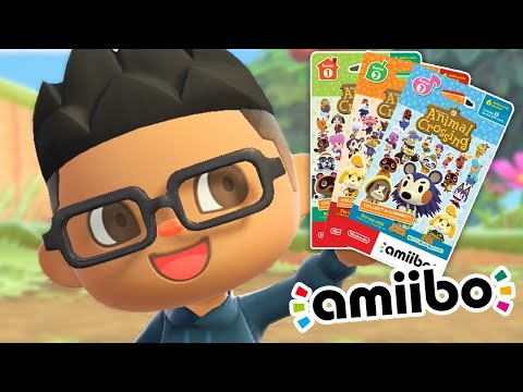 Opening more Animal Crossing Amiibo cards because I have a problem