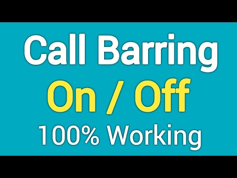 Call Barring | How to Block Outgoing / Incoming Calls On Android | Call Barring Code
